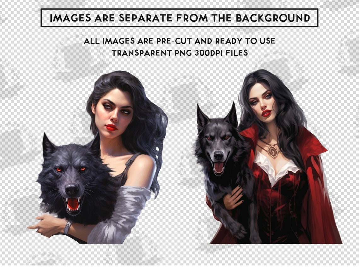 Beautiful Vampires Clipart Halloween Gothic Women Vampire Girl ...