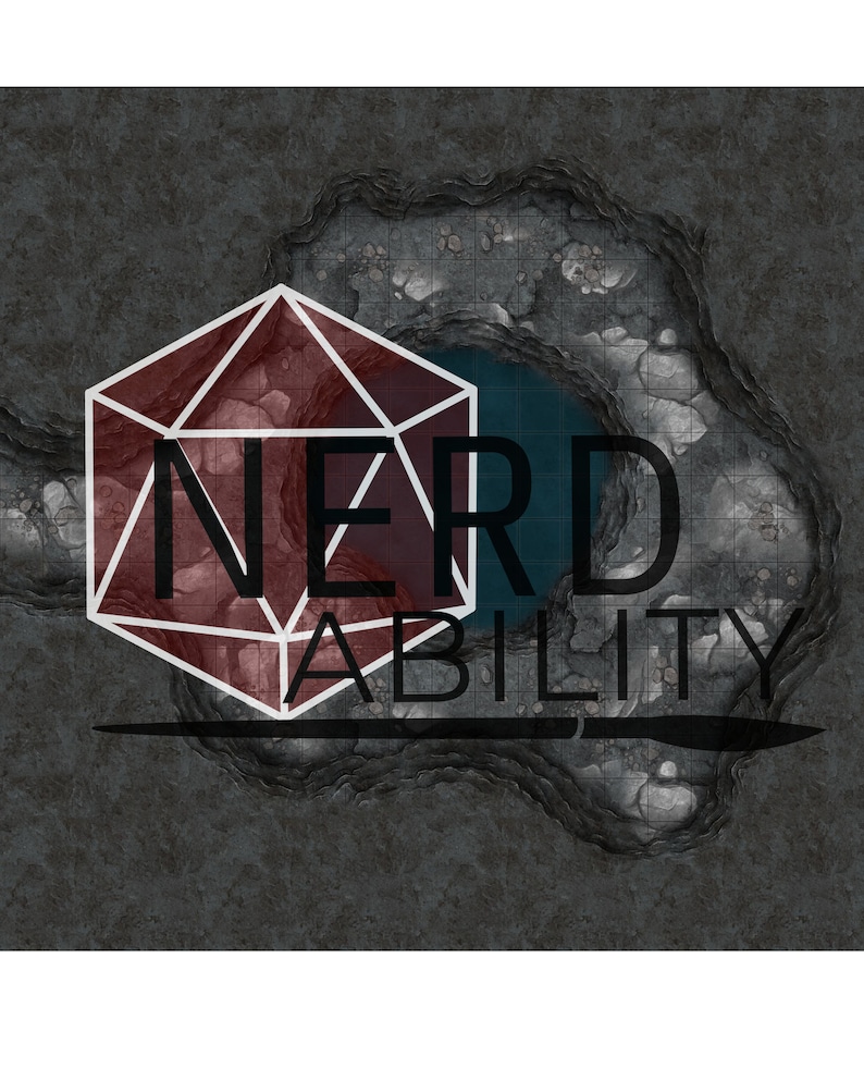 Battle Map Pack Cave Bundle, Dungeons and Dragons, Pathfinder 2e, Roll ...