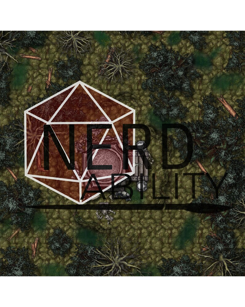 Battle Map Pack Swamp Bundle, Dungeons and Dragons, Pathfinder 2e, Roll ...