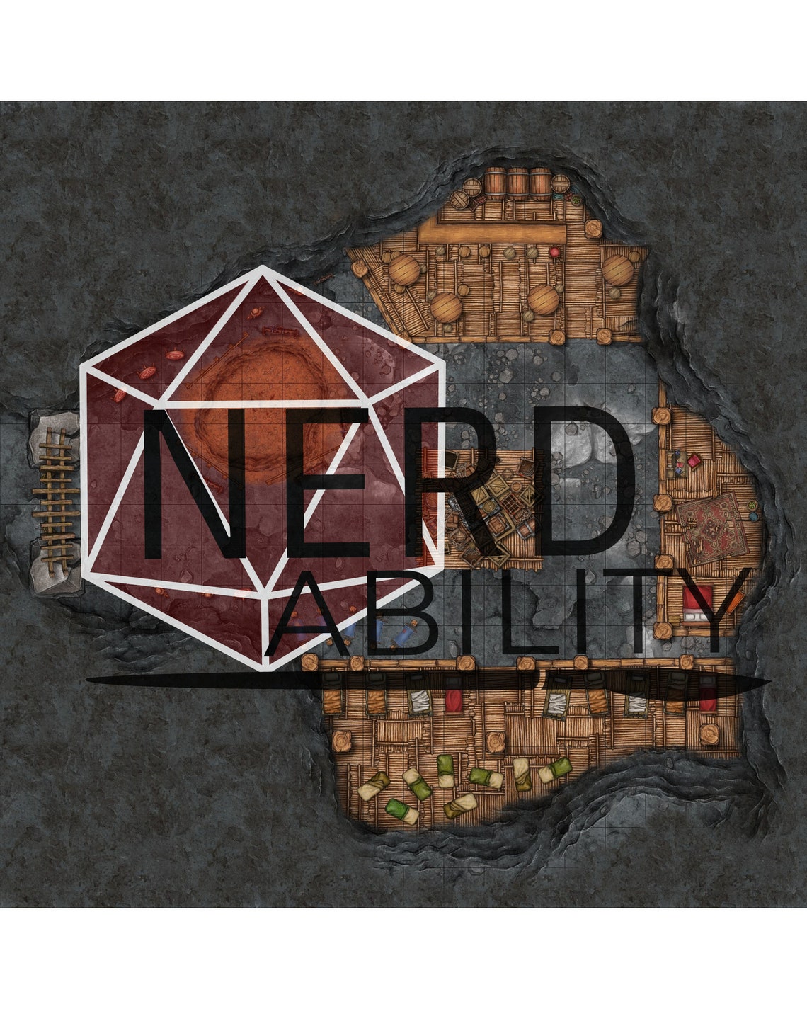 Battle Map Pack Cave Bundle, Dungeons and Dragons, Pathfinder 2e, Roll ...