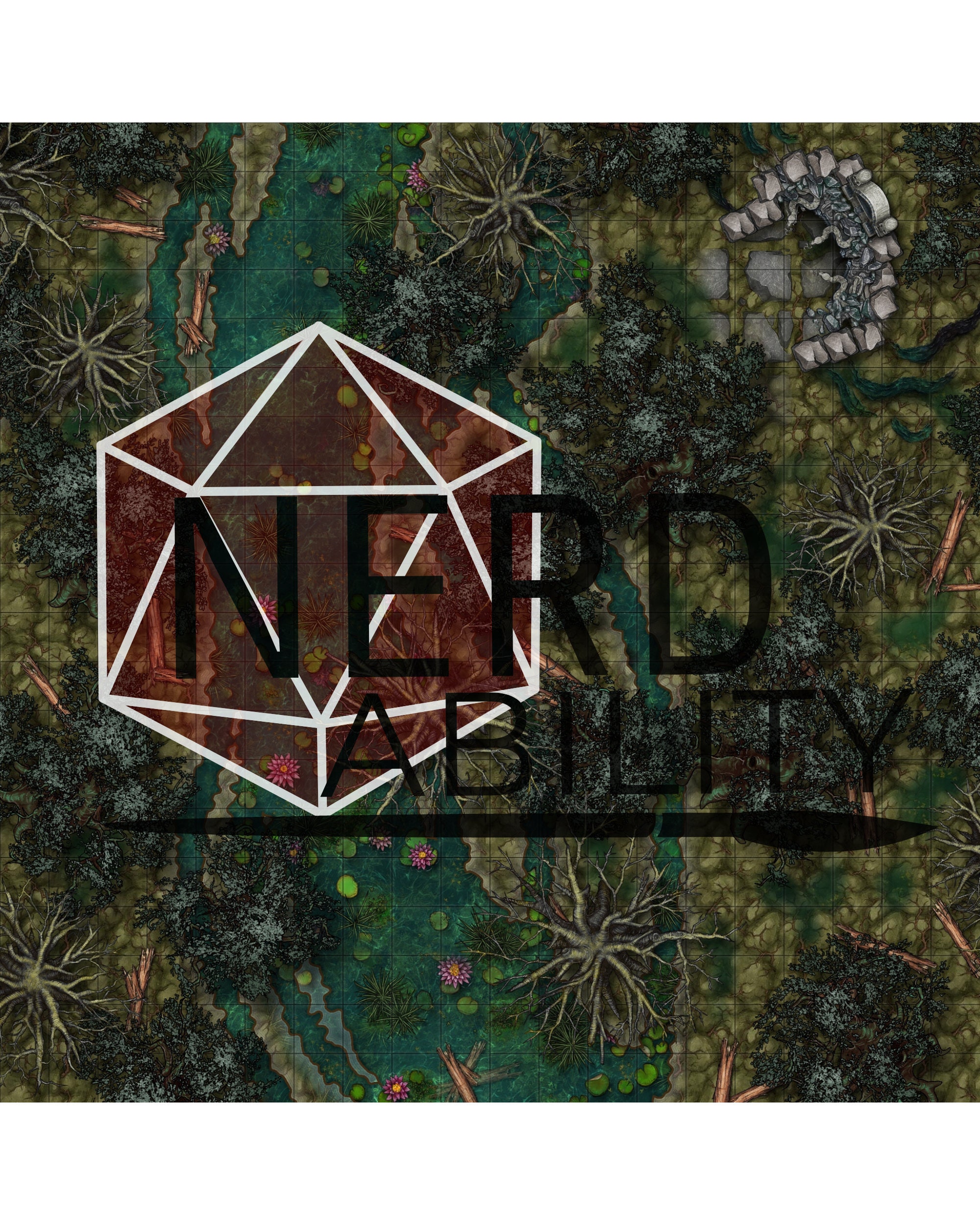 Battle Map Pack Swamp Bundle, Dungeons and Dragons, Pathfinder 2e, Roll ...