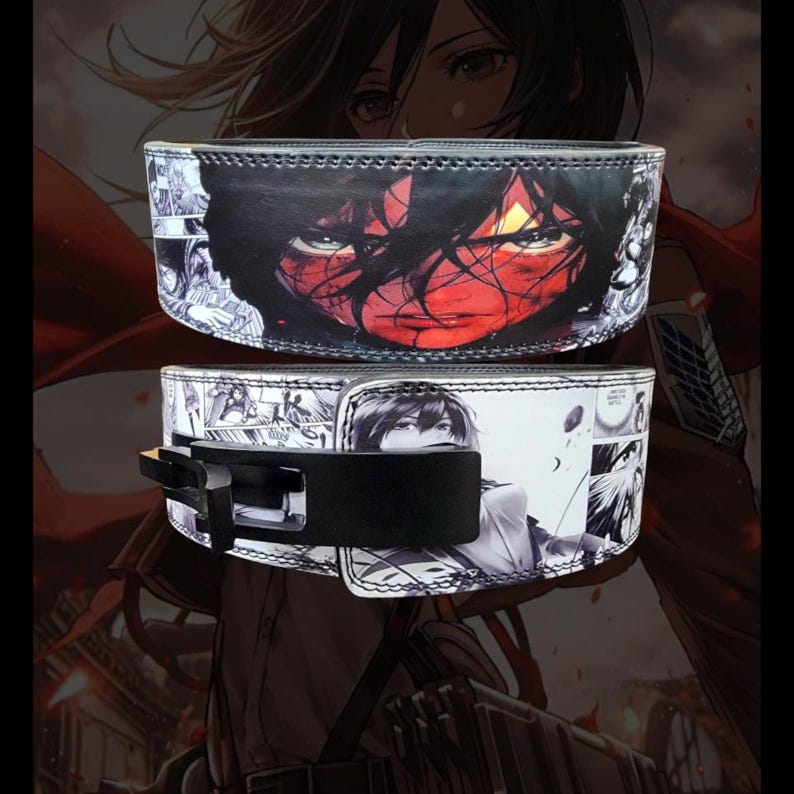 Anime Weight Lifting Belt, Customized Powerlifting Lever Belt for ...