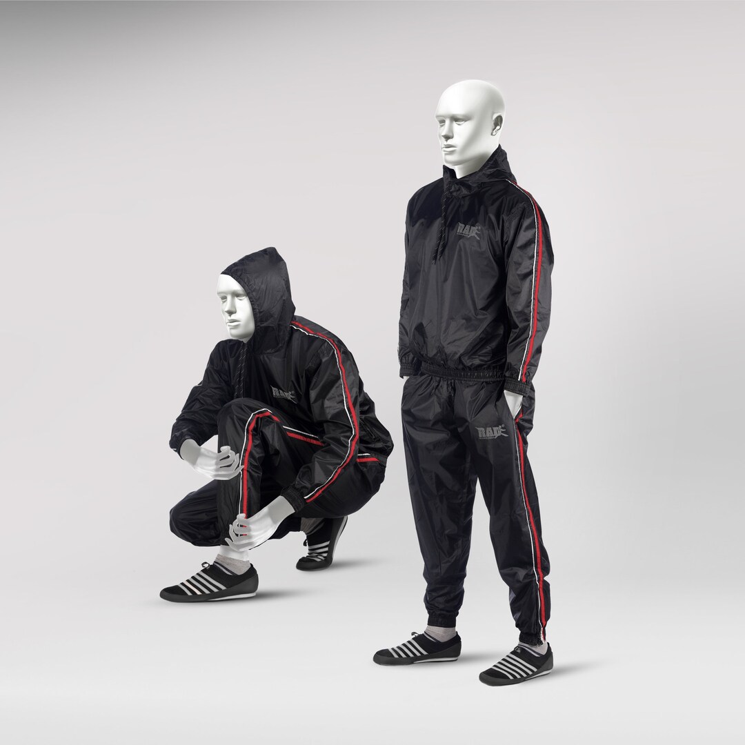 RAD Sauna Suit Men Women Weight Loss Jacket Pant Gym Workout Sweat ...