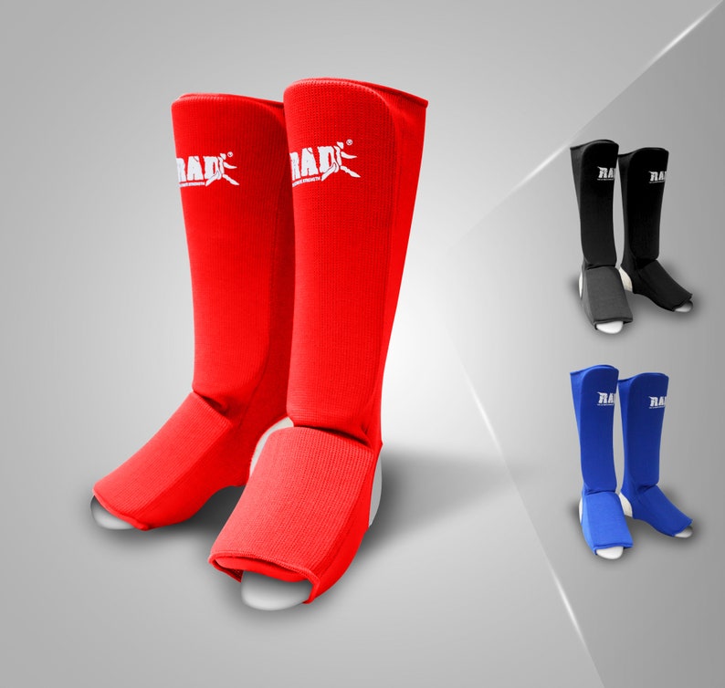 RAD MMA Kickboxing Shin Guard, Shin Instep Protection Gear - Etsy
