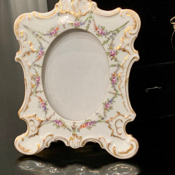 Antique Hand Painted Picture Frame - Etsy