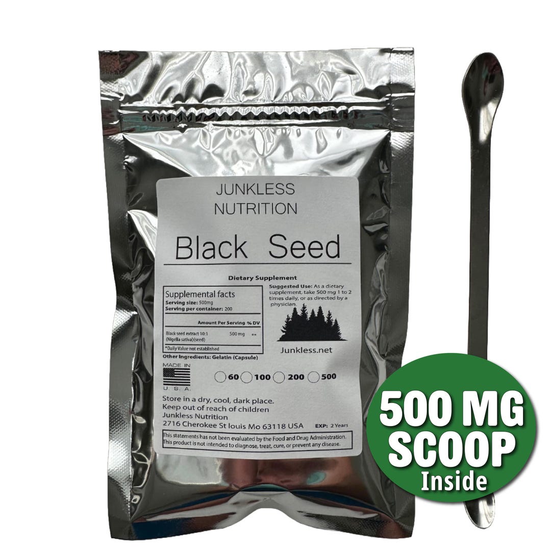 100% Pure Black Seed Powder 10:1 Extract - Natural Nutrition Powder ...