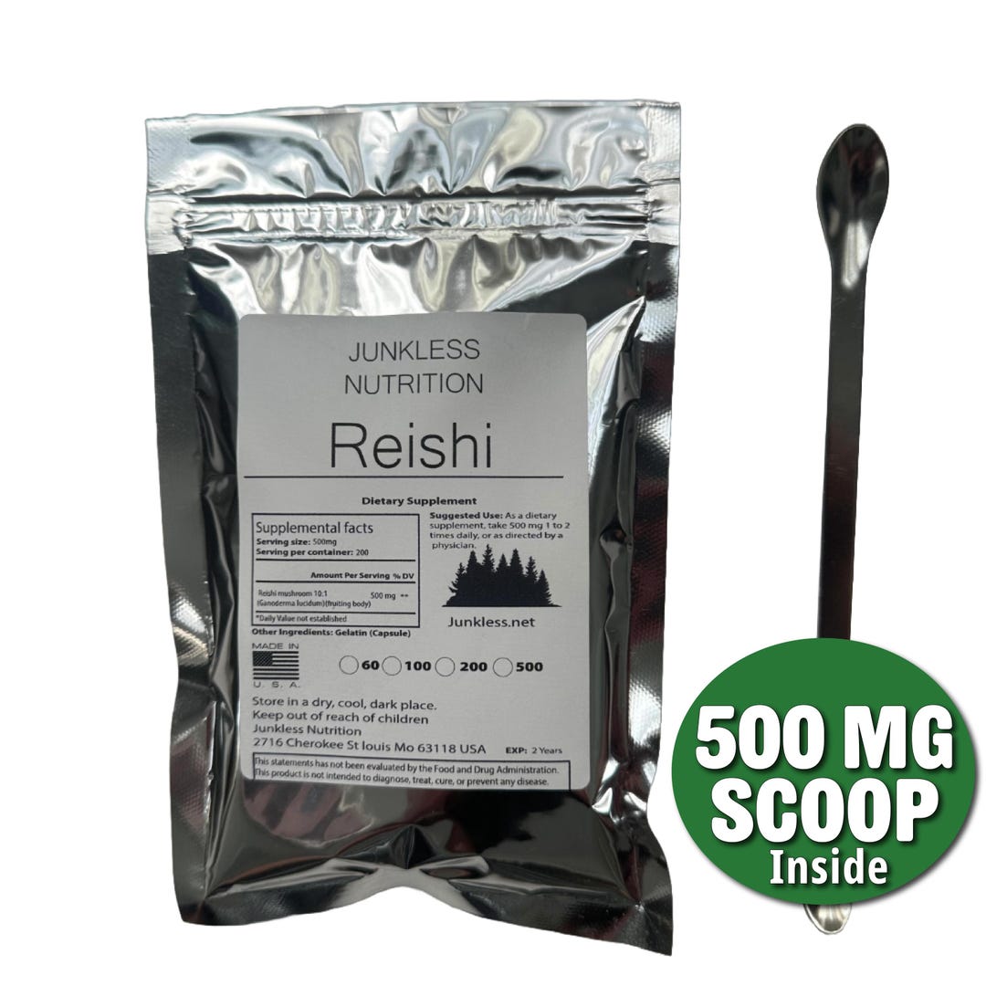 Buy Organic Reishi Mushroom Powder 10:1 Extract – Natural Wellness ...