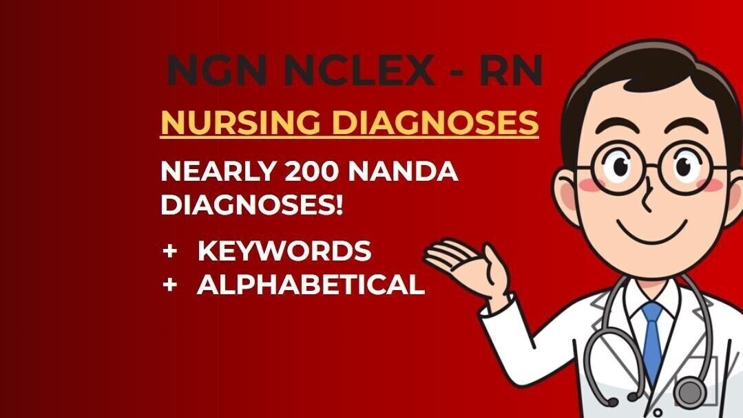 Nursing Diagnoses List | NANDA| Review and Study at the Next Level and ...