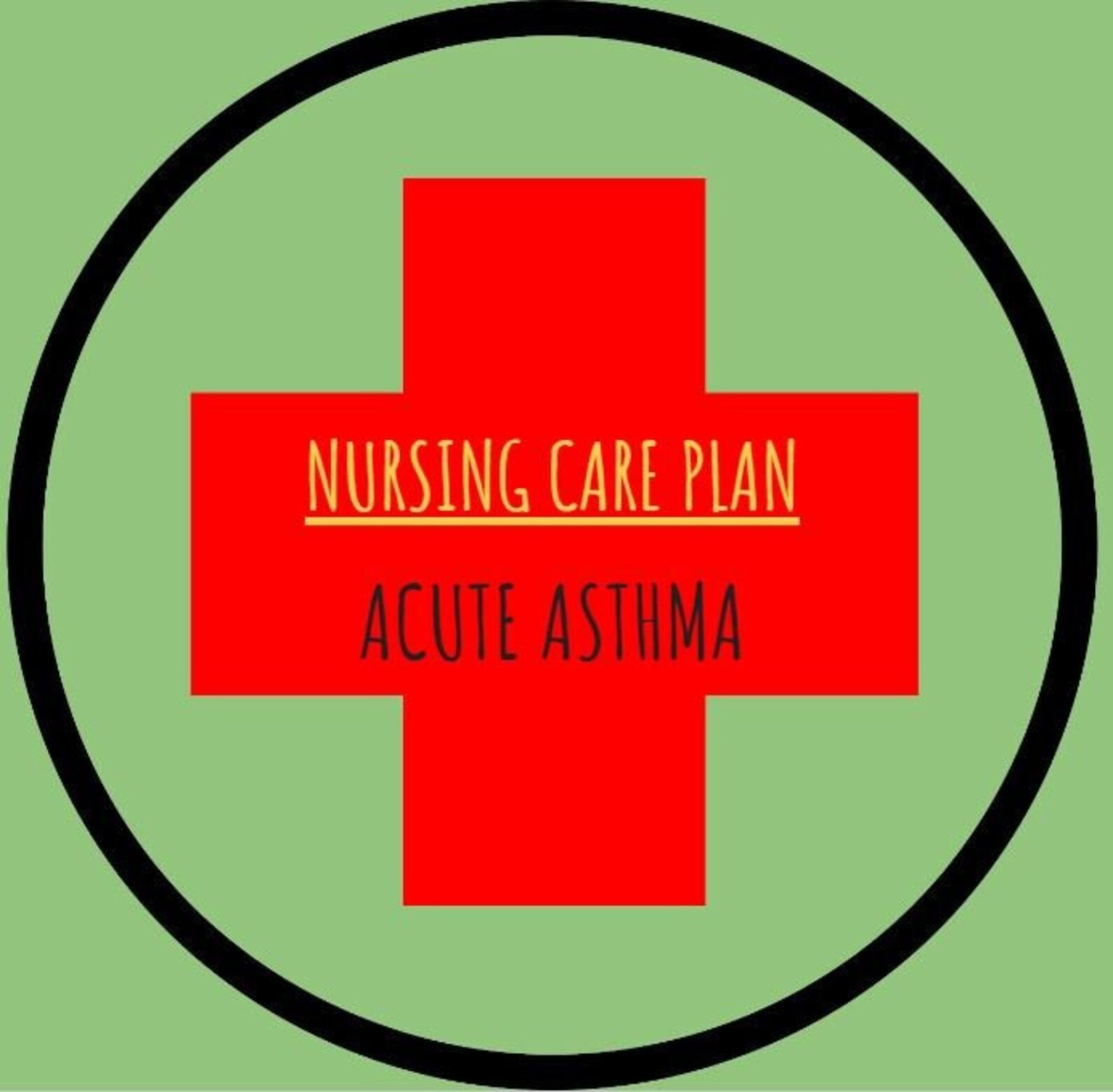 Asthma | Nursing Care Plan | Includes NANDA Diagnoses and Rationale - Etsy