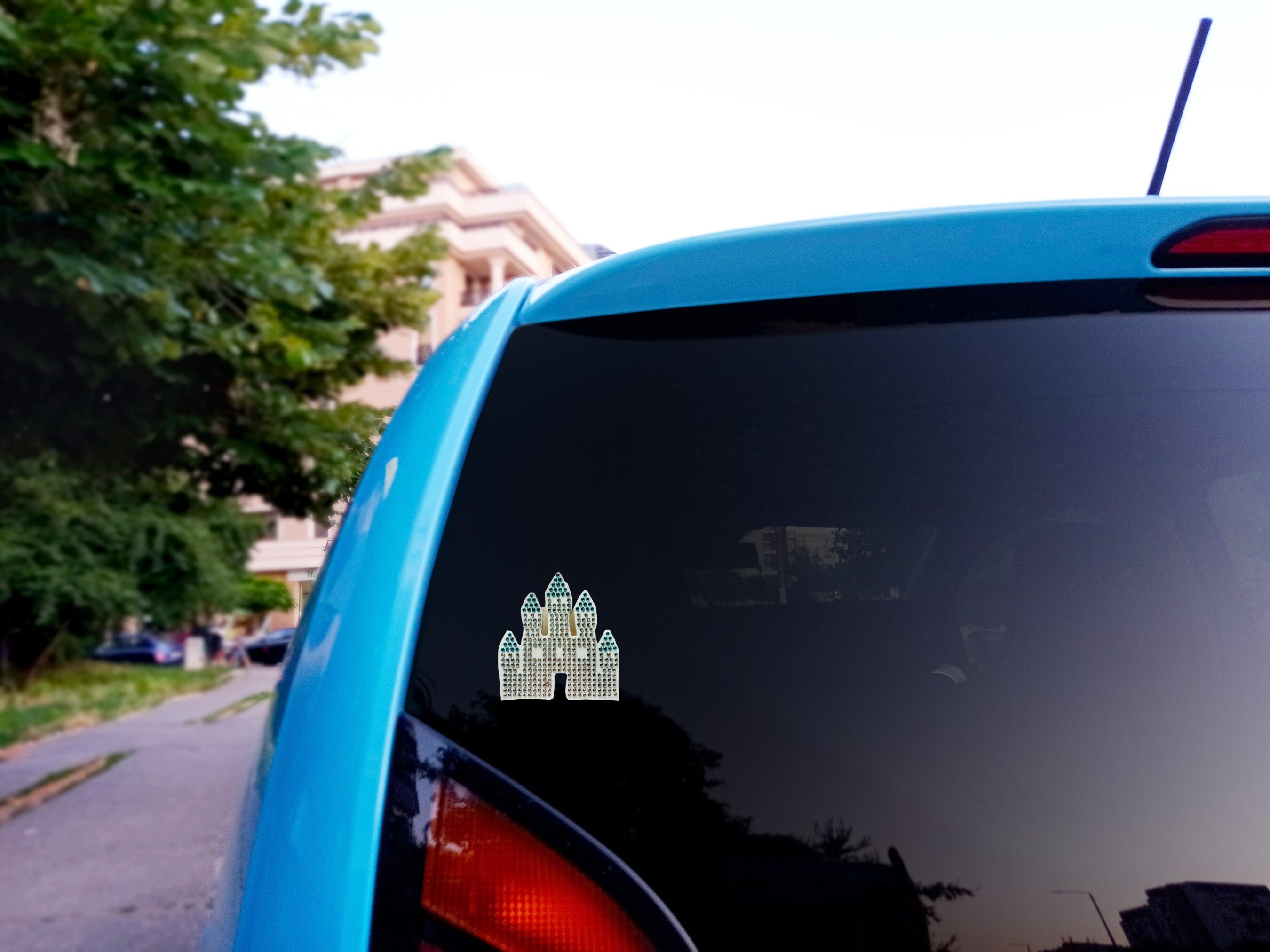 Rhinestone Magic Castle Decal Castle Car Decal Bling Magic - Etsy