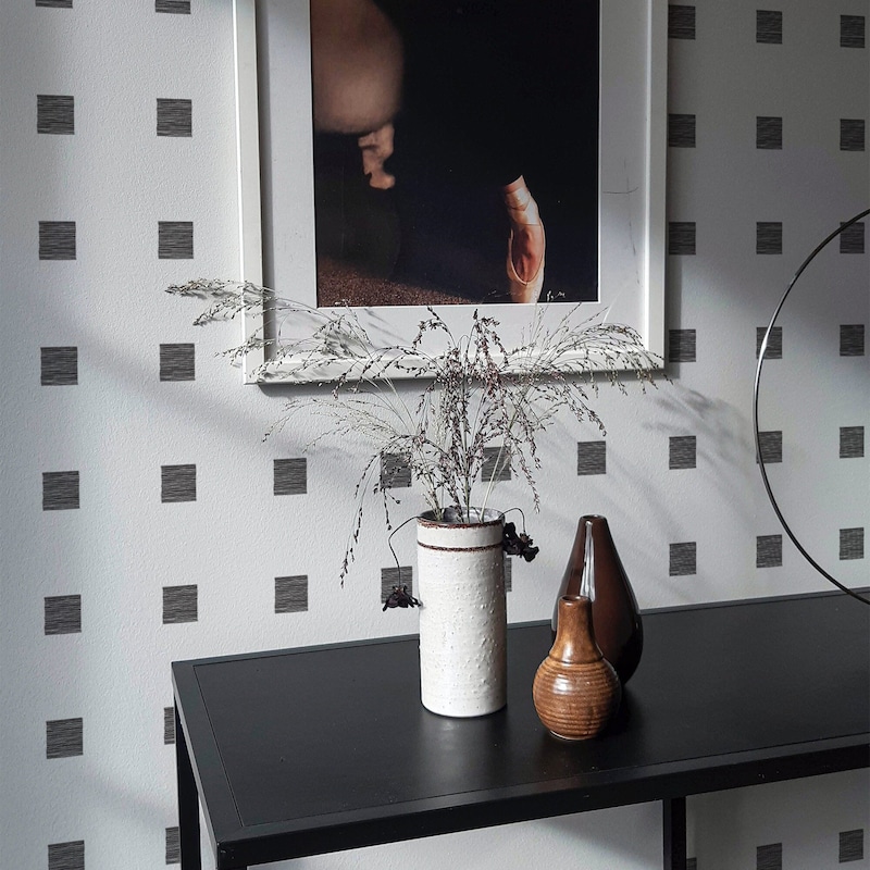White Tile Wallpaper - Etsy