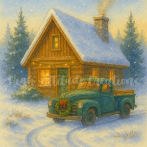 Christmas Watercolor Clipart Bundle | Digital Download Christmas Pack ...