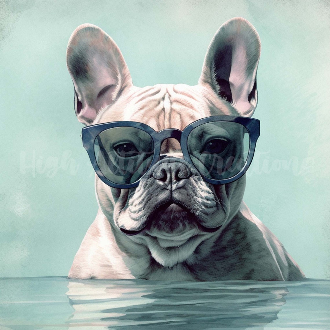 Funny Dogs of Summer Clipart - 12 High-quality Jpgs | Digital Print ...