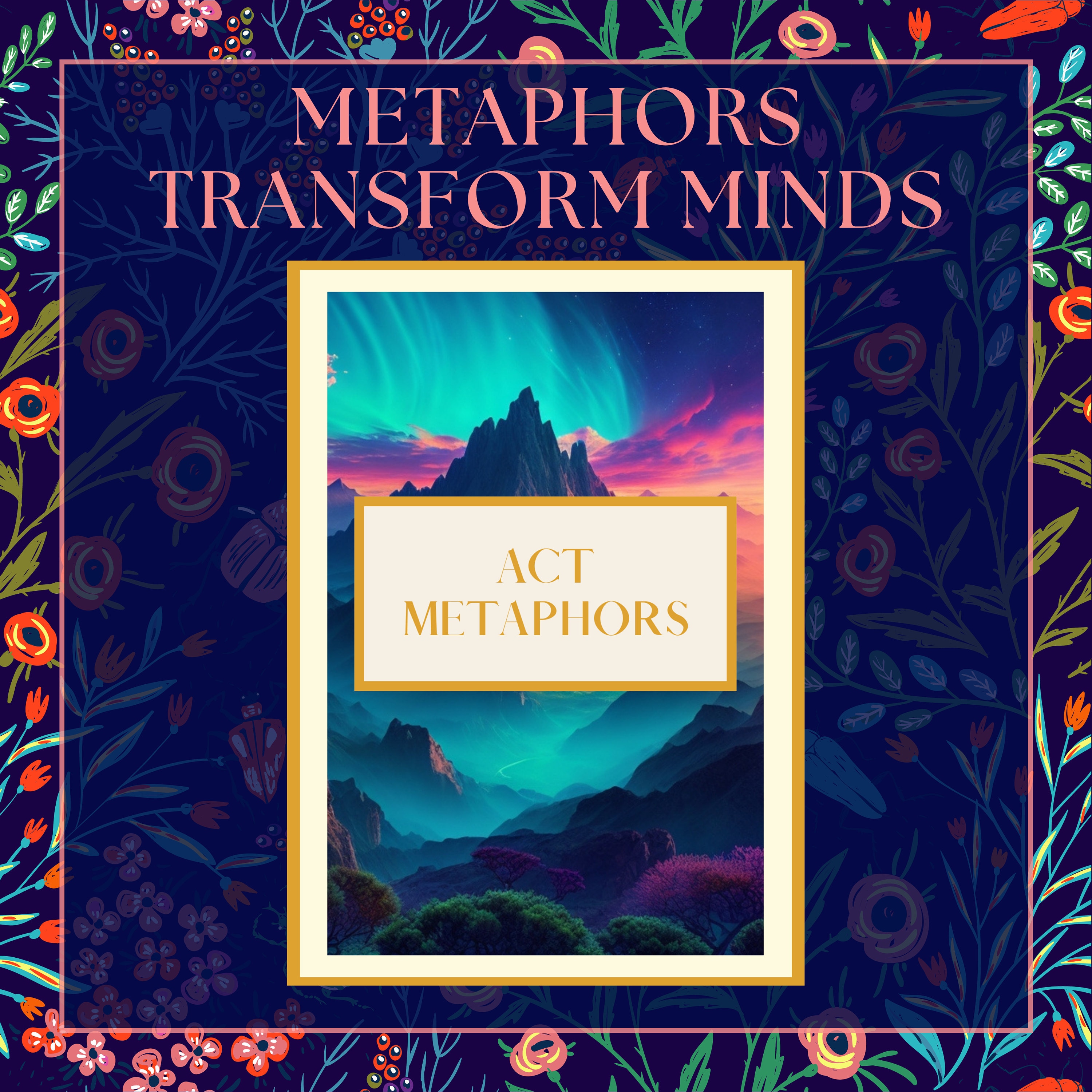 Acceptance and Commitment Therapy Metaphor Flashcards Cognitive ...