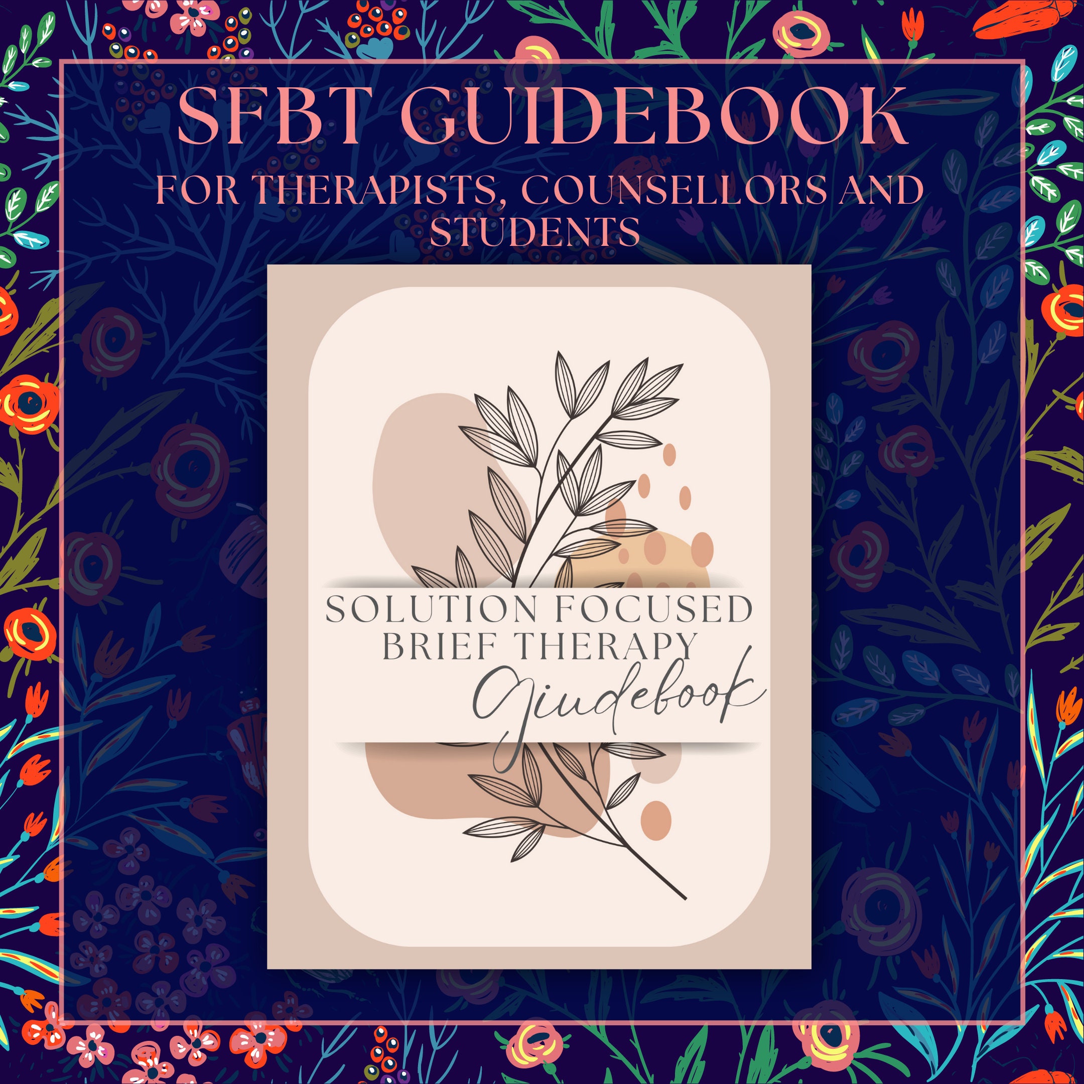 Solution Focused Brief Therapy Guide, Cheat Sheet for Therapists and ...