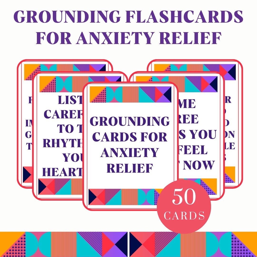 Neuroboost Self-care Flashcards for Anxiety Relief Printable - Etsy