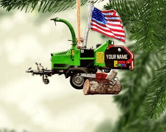 Personalized Chainsaw Ornament Gift for Logger Logging - Etsy