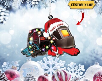 Welder Personalized Christmas Ornament Gift for Welder - Etsy