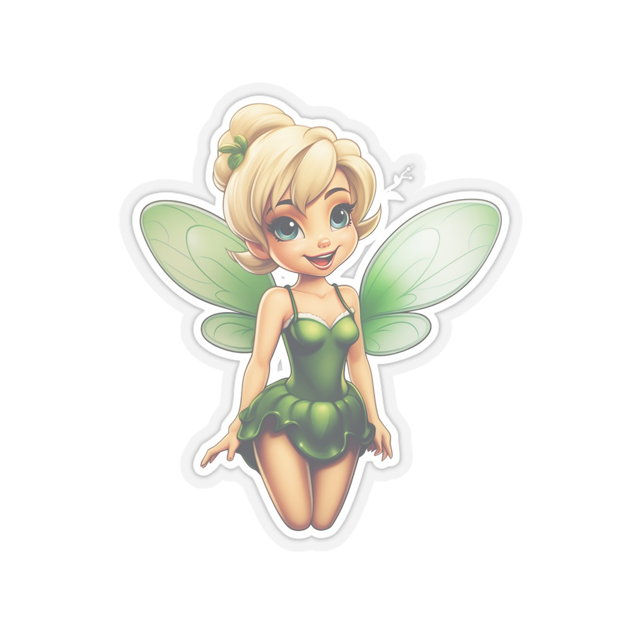 Cute Cartoon Tinker Bell Sticker - Etsy