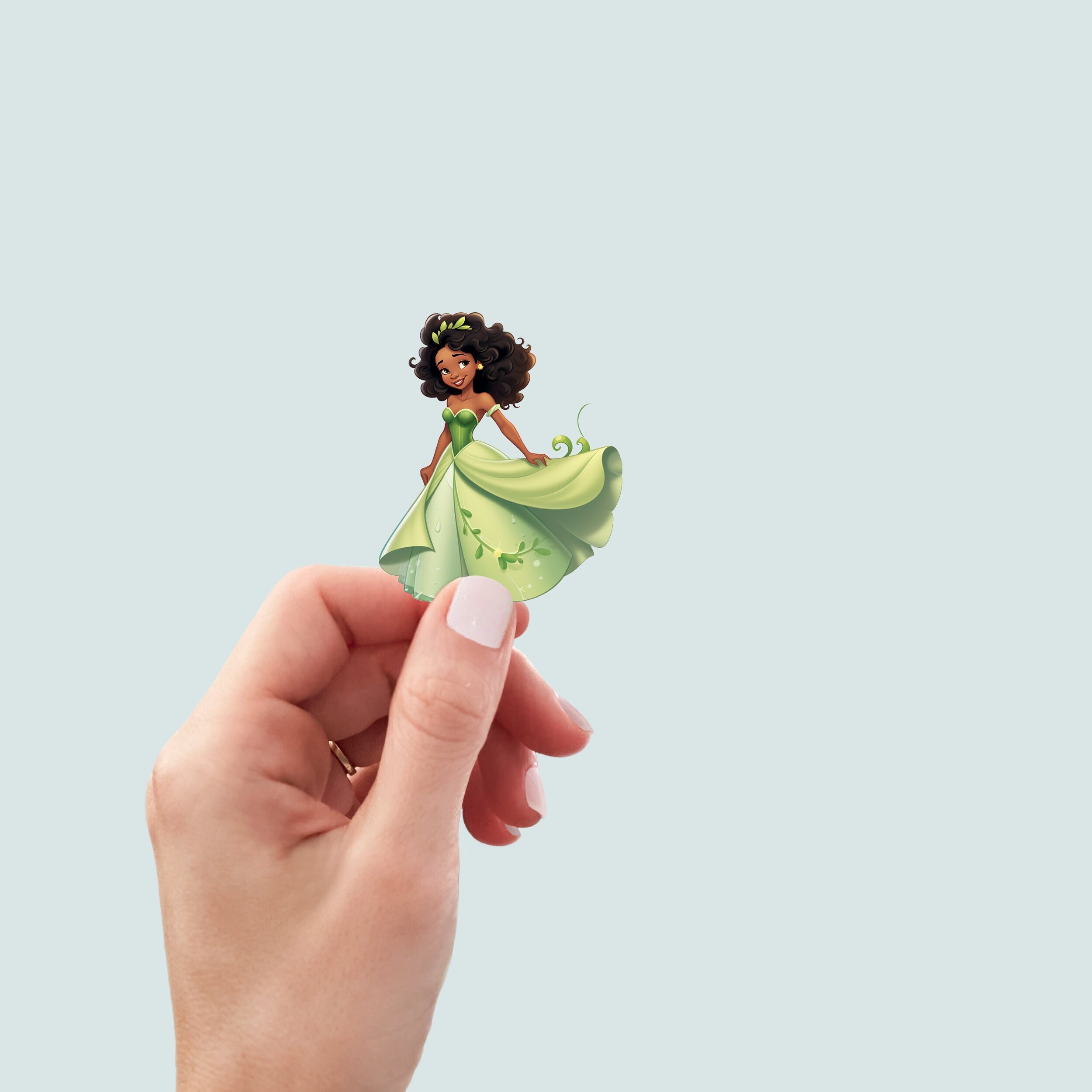 Cartoon Tiana Disney Princess Sticker - Etsy