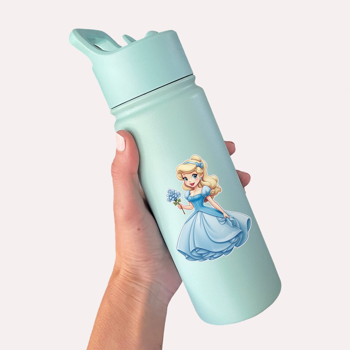 Cute Cartoon Disney Princess Cinderella Sticker - Etsy