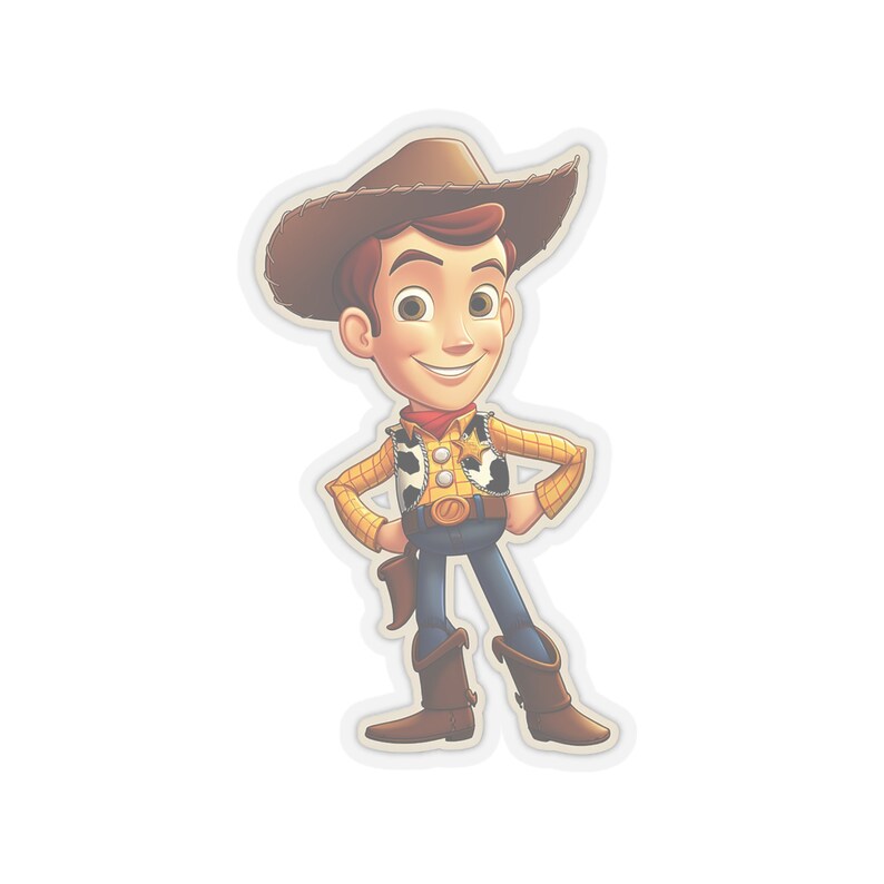 Cute Cartoon Woody Sticker - Etsy