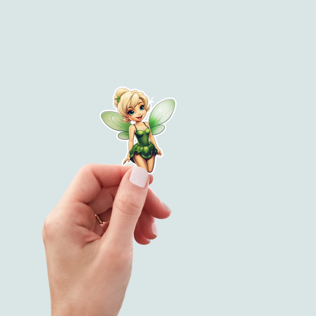 Cute Cartoon Tinker Bell Sticker - Etsy