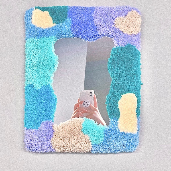 Custom Floor Mirror Rug - Etsy