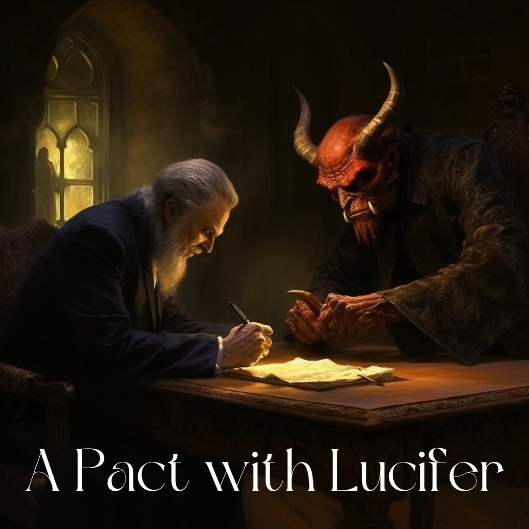 Mystic Union: A Pact With Lucifer Master of the Shadows - Etsy
