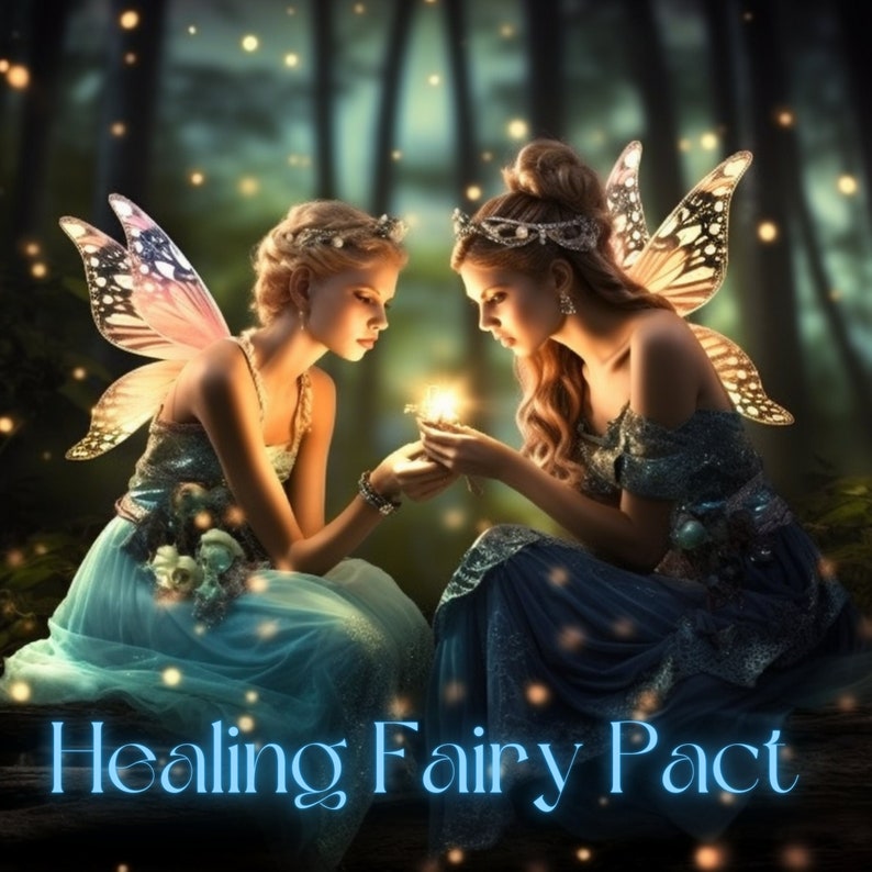 Healing Fairy Pact With Ultimate Protection Spell - Etsy