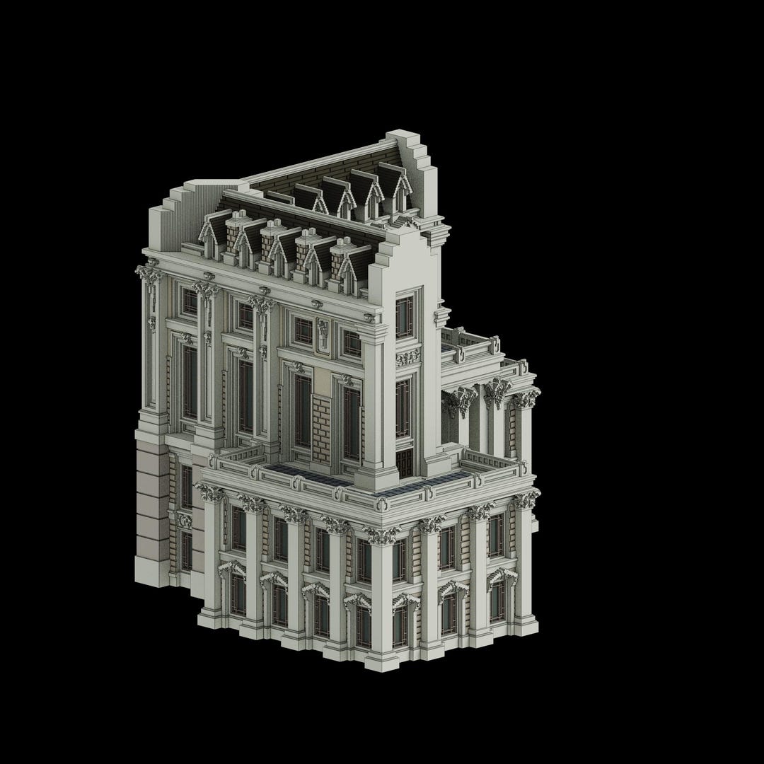 Sinfonia, 1:220 Z-scale (3D Printed Building) - Etsy