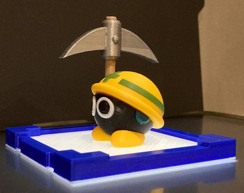 Mettaur Virus, 1:8, From Mega Man Battle Network 3D Printed Figure - Etsy