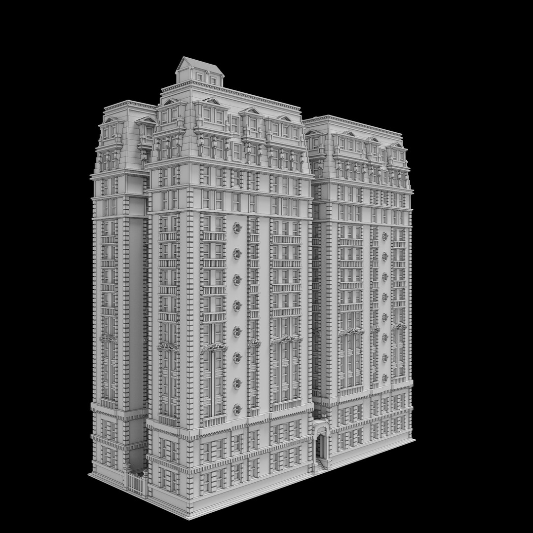 The Long Building, 1:400 (3D Printed Building) - Etsy