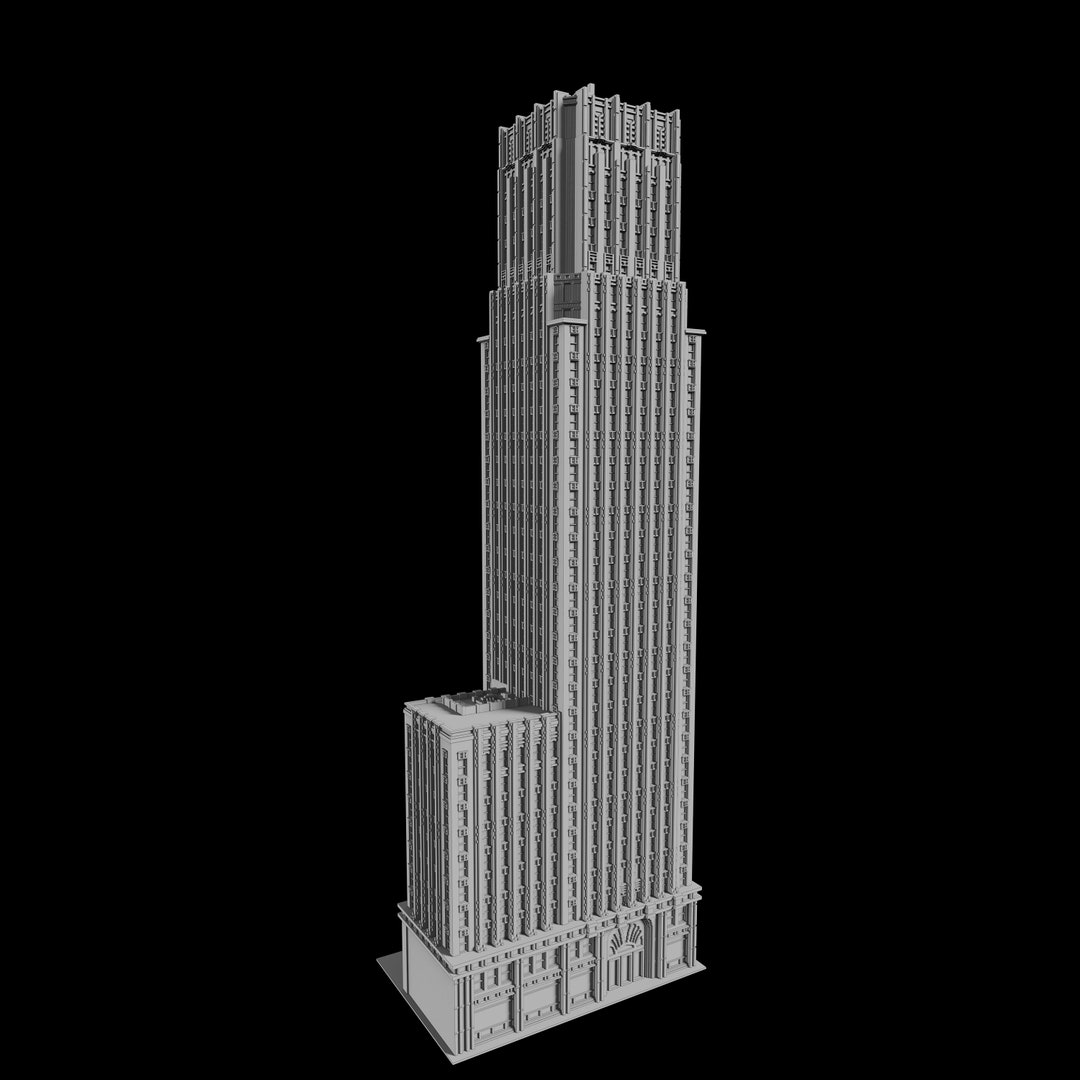 Wren Insurance, 1:400 (3D Printed Building) - Etsy