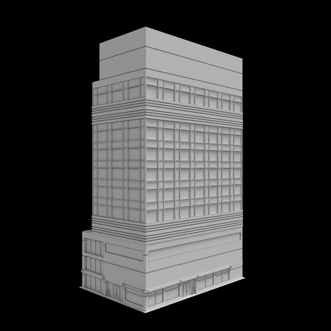 Vu Blue Denim Headquarters, 1:400 (3D Printed Building) - Etsy