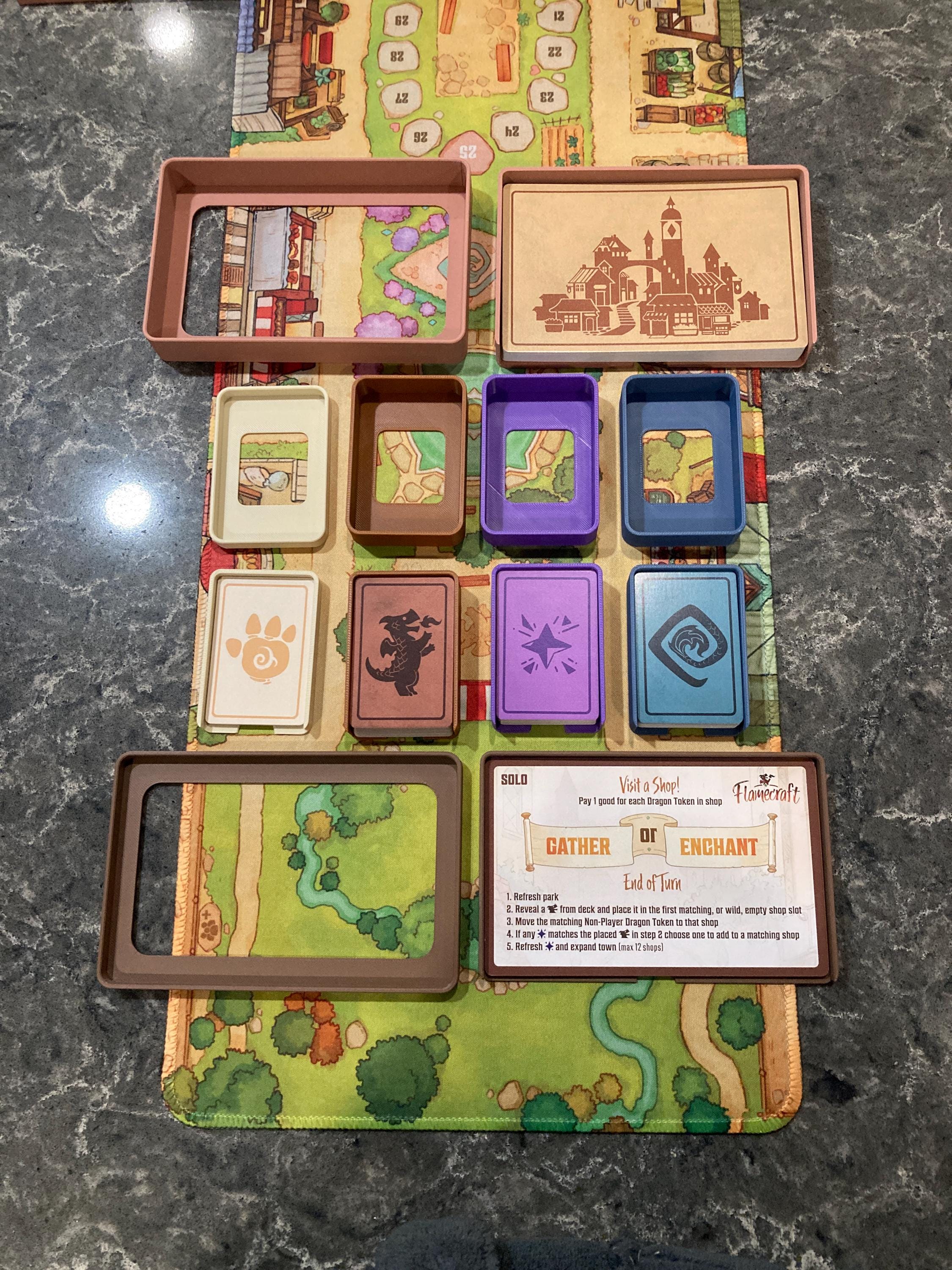 Flamecraft Card Deck Holders, 6 Simple Holders - Etsy