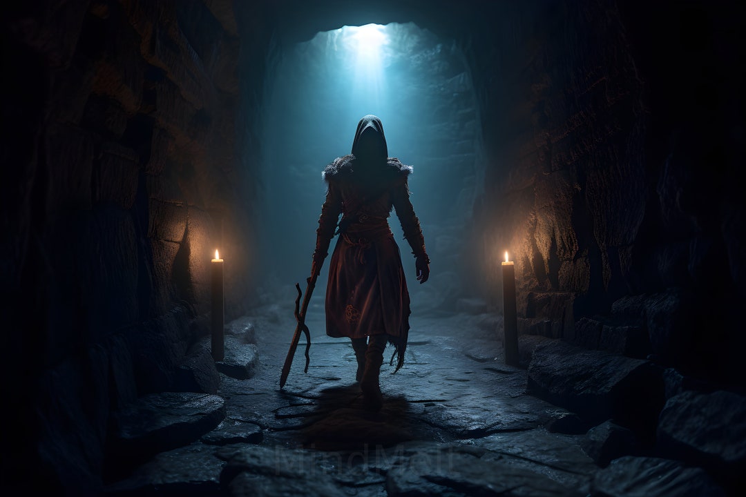 Diablo Rogue Image 16K, Wall Art, Digital Print, Ai Art, Dark Fantasy ...