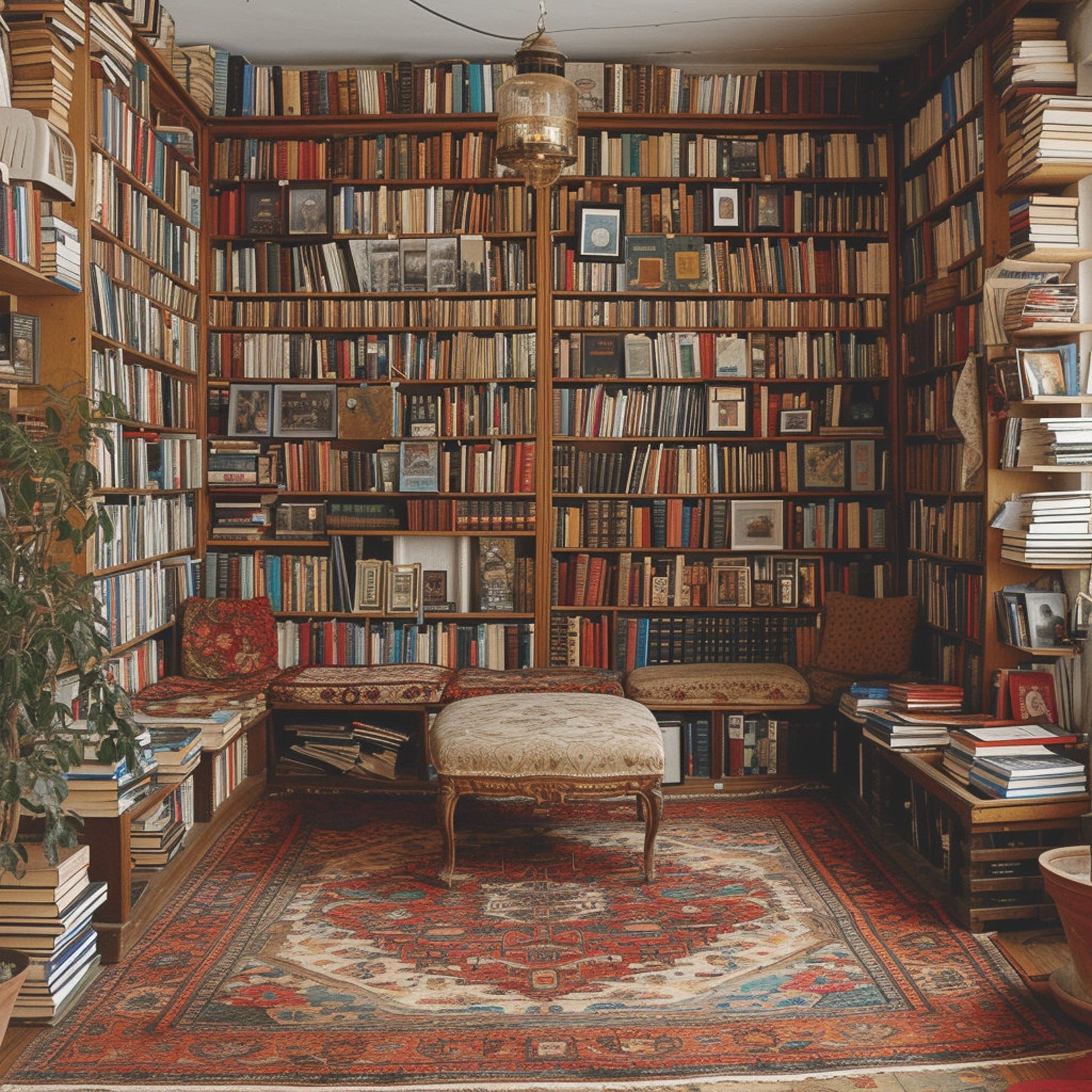 Home Bookshelf Virtual Background Zoom Library Zoom Background Living ...