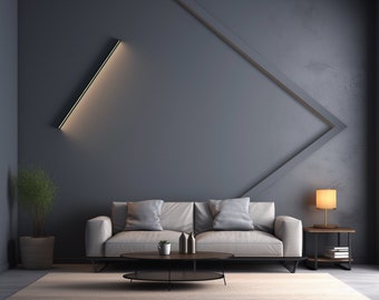 Simple Minimalist Green Home Wall Virtual Background Zoom Background ...