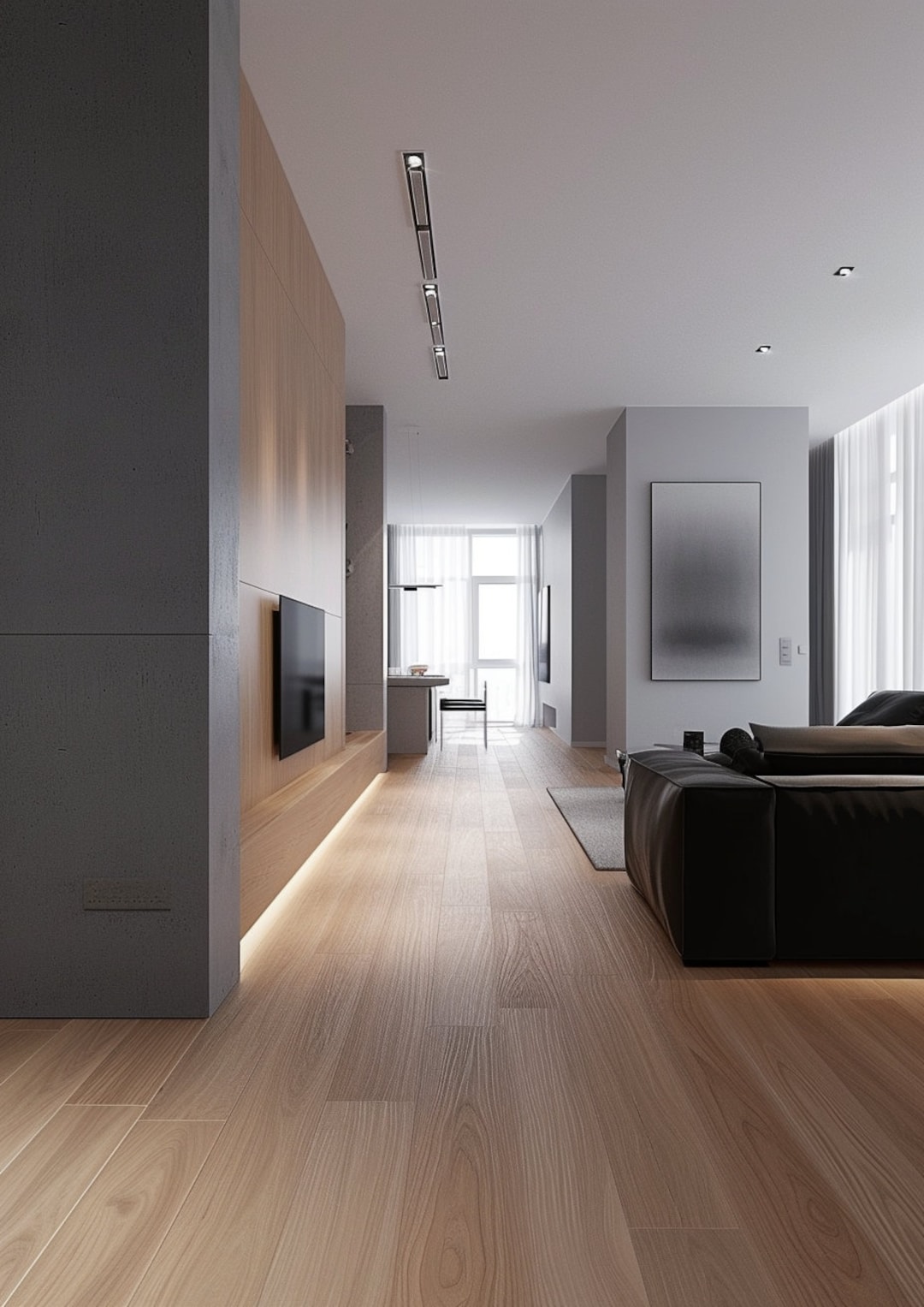 Warm Minimalist Home Virtual Background | Zoom Background Room | Zoom ...