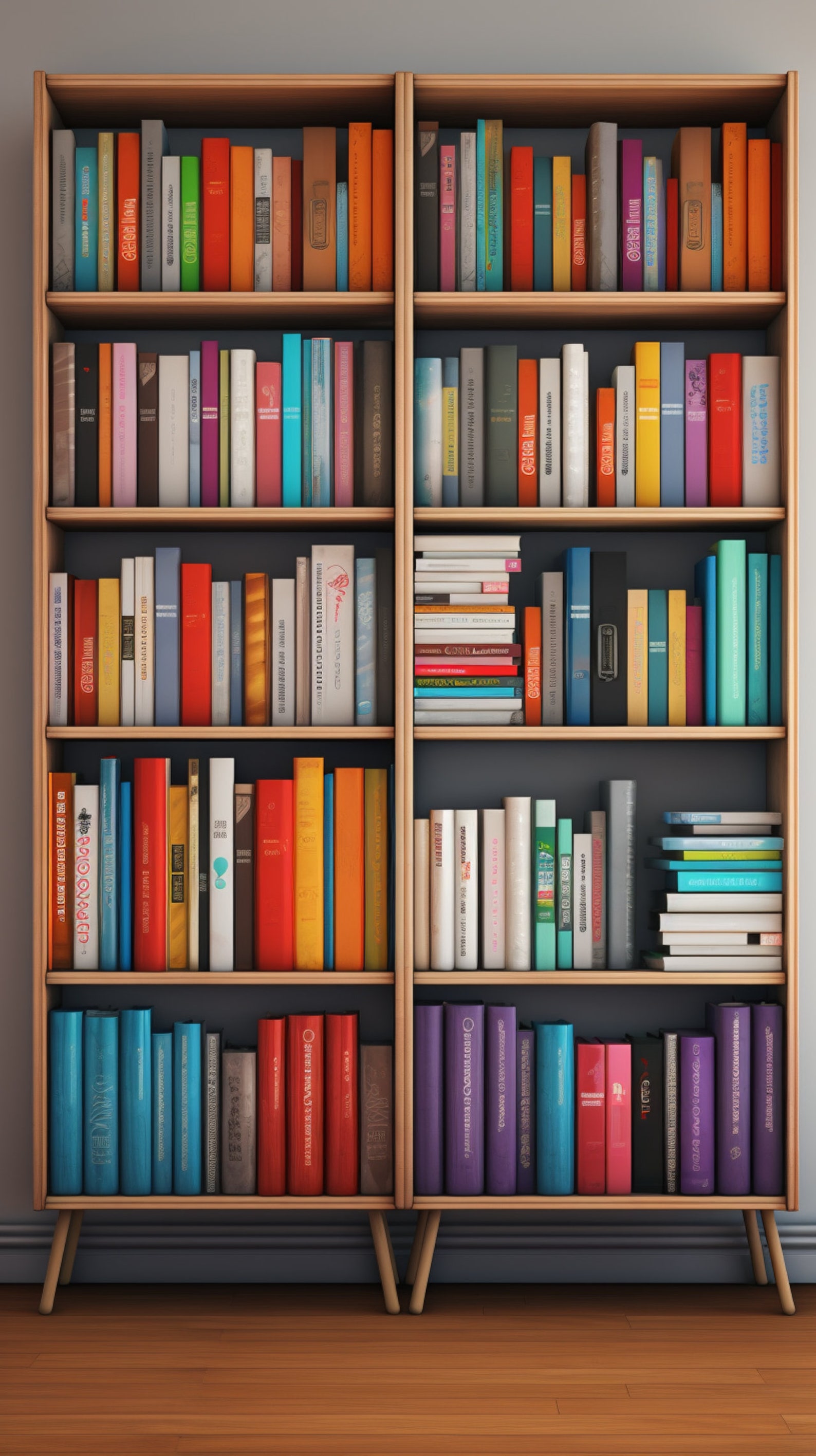 Home Bookshelf Virtual Background Zoom Library Zoom Background Living ...