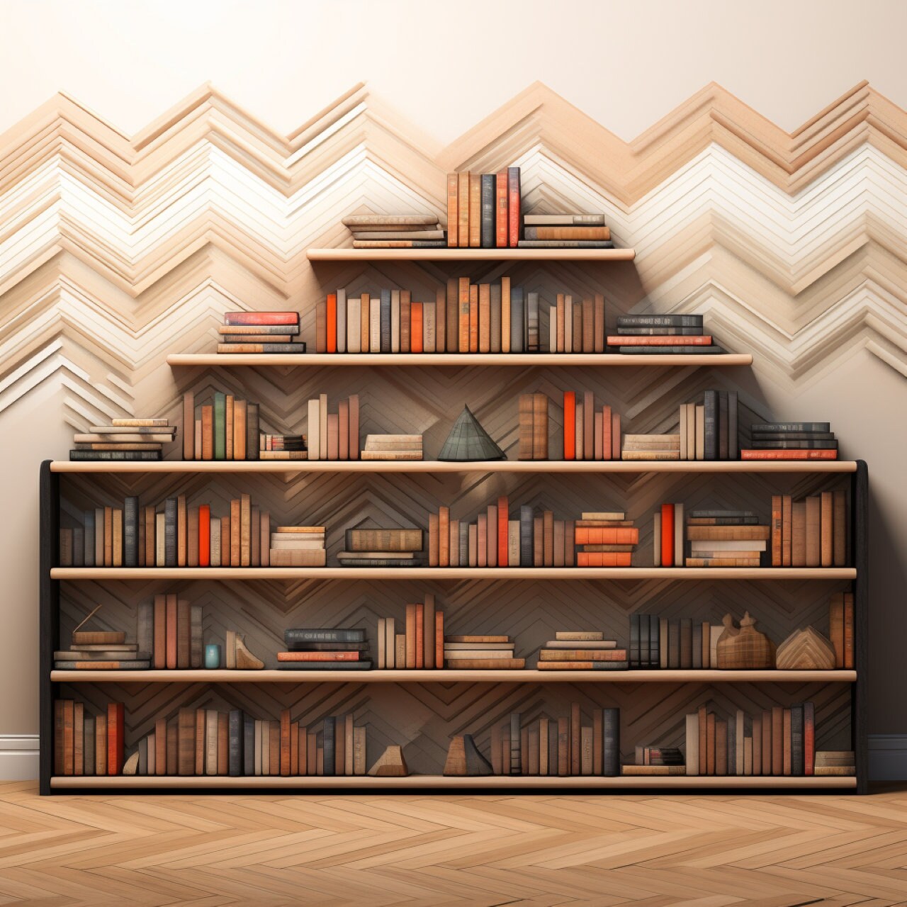 Home Bookshelf Virtual Background Zoom Library Zoom Background Living ...