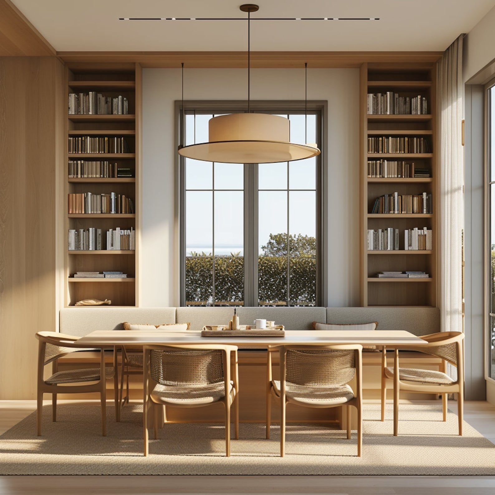 Home Bookshelf Virtual Background | Zoom Library | Zoom Background ...