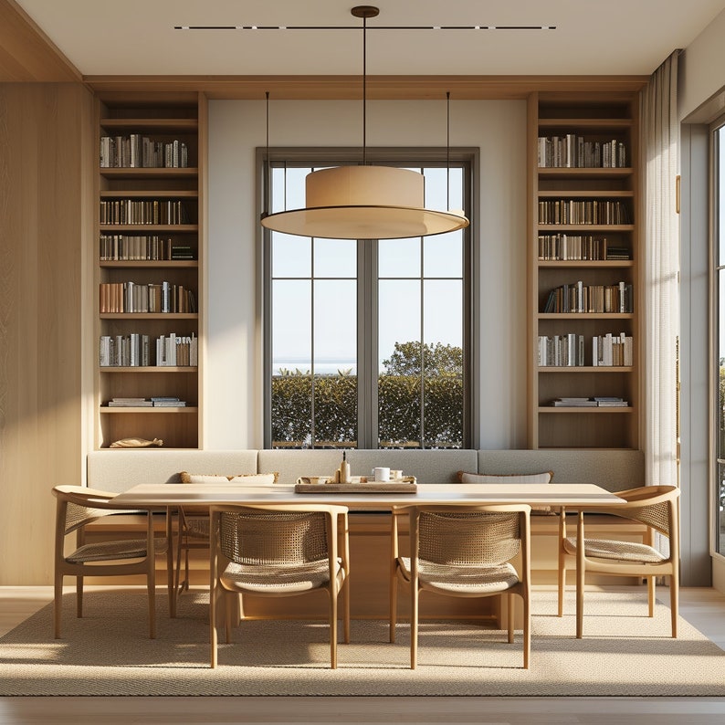 Home Bookshelf Virtual Background | Zoom Library | Zoom Background ...