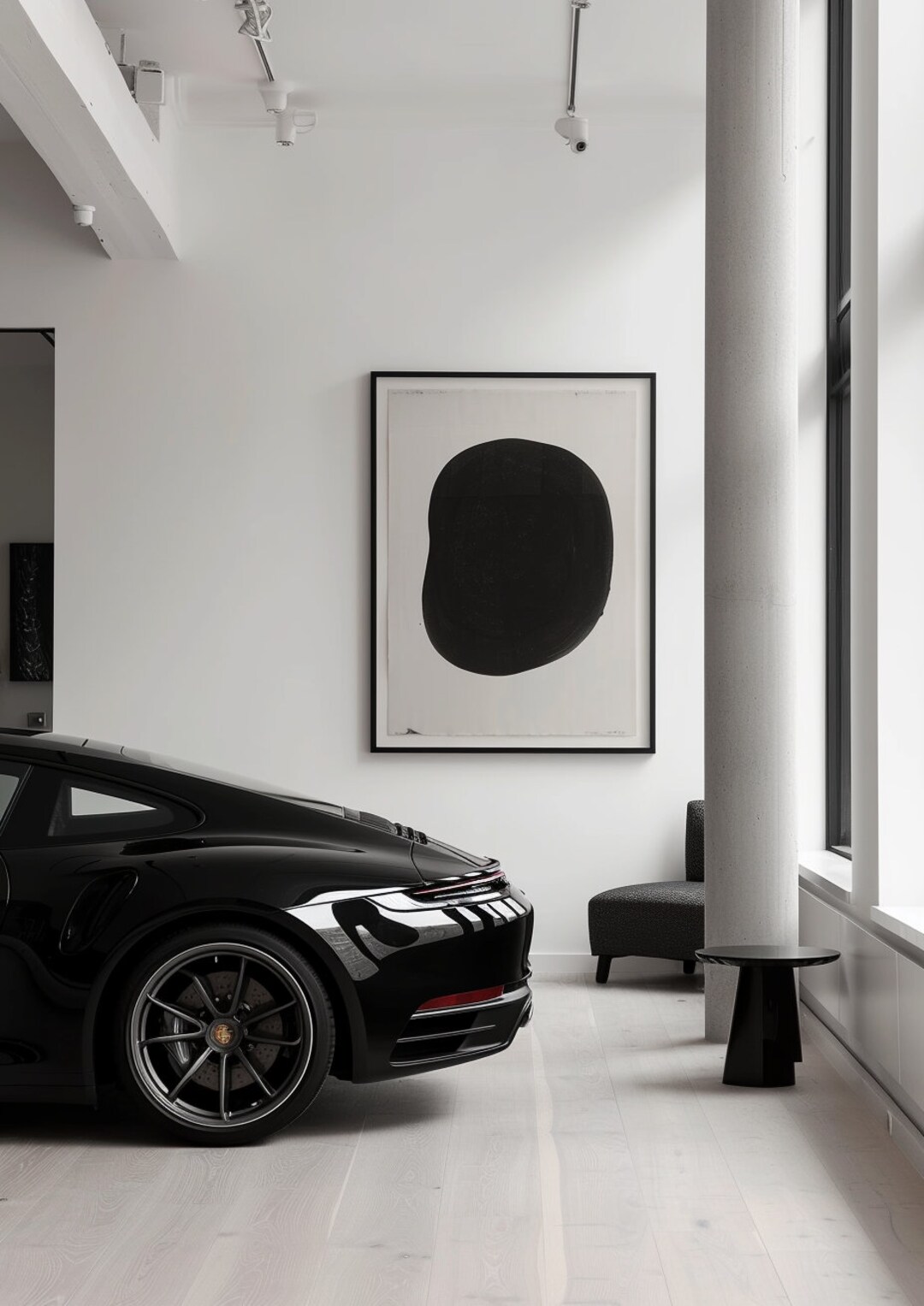 Minimalist Home Car Virtual Background | Zoom Background Room | Zoom ...