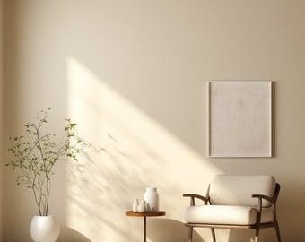 Simple Minimalist Home Wall Virtual Background | Zoom Background Room ...