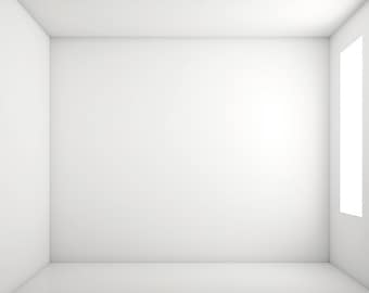 Simple Minimalist White Home Wall Virtual Background | Zoom Background ...
