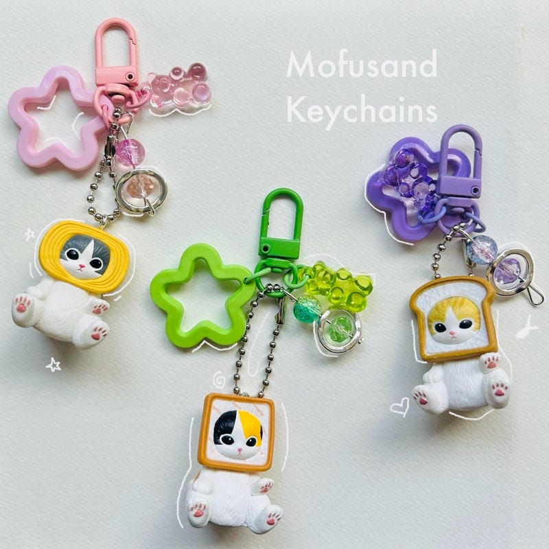Kawaii Keychain - Etsy