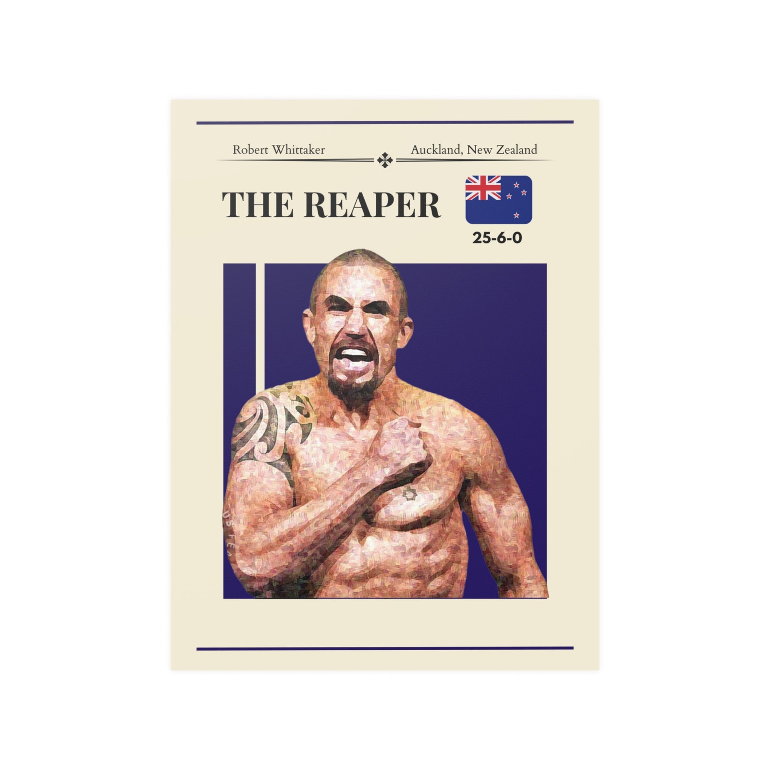 Robert Whittaker UFC Posters MMA Wall Art UFC Gifts - Etsy
