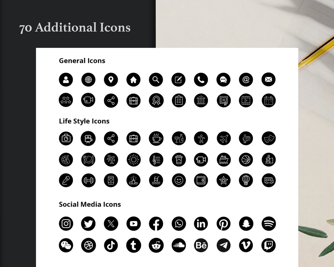 ATS Friendly Resume Template, Resume for Google Docs MS Word and Page ...